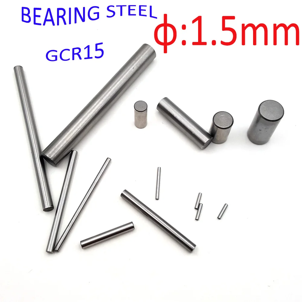 1.5mm Gcr15 Needle Bearing Steel Roller Pins Dowel Transmission Shaft ...