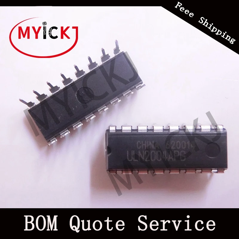 10PCS ULN2004APG DIP HIGH VOLTAGE HIGH CURRENT DARLINGTON TRANSISTOR ...