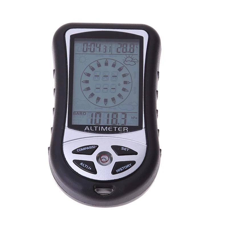Barometer Portable 8 In 1 Hand Held Electronic Altimeter Fishing ...