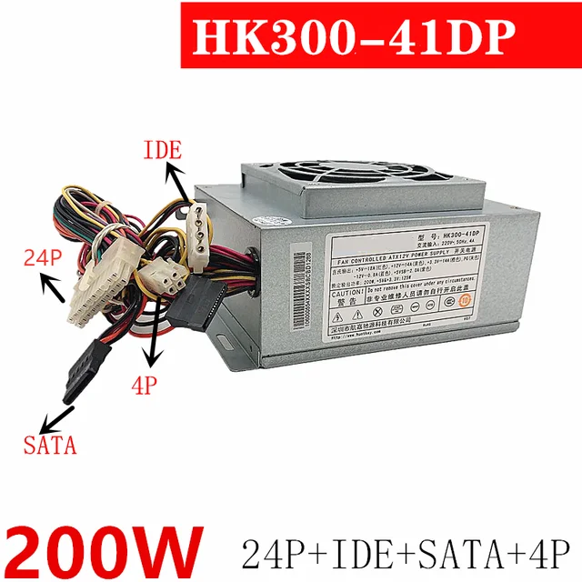 PSU For Huntkey MicroATX SFX A800 S200 200W/250W Power Supply HK300-41DP HK350-55DP/41SP MATX ...