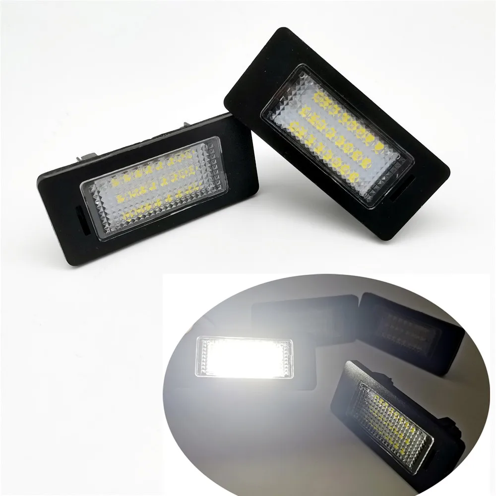 12V-3W-LED-License-Plate-Lights-Lamp-For-BMW-E82-E88-E90-E91-E92-E61 ...