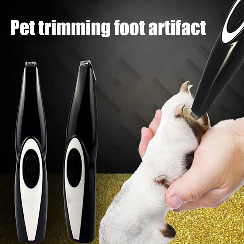 Low Noise Electric Pet Foot Hair Trimmer Pet Grooming Machine for Cats ...