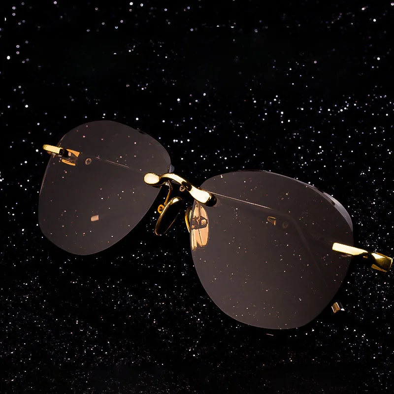 Vintage-Glass-Rimless-Sunglasses-Men-Women-Retro-Pilot-Sun-Glasses-Male ...