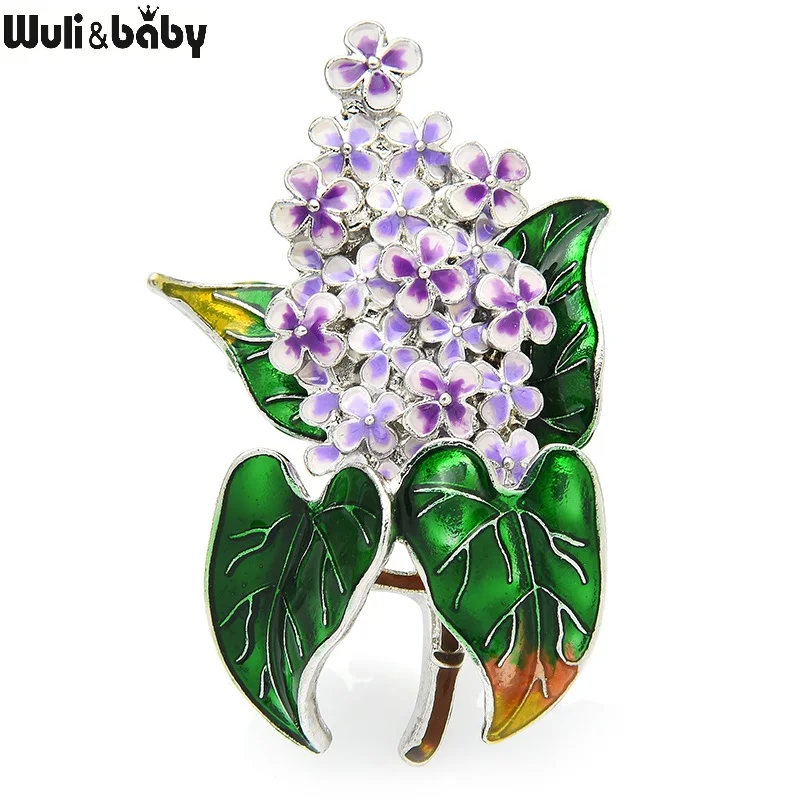 Wuli-baby-Enamel-Lilac-Flower-Brooches-Beauty-Spring-4-color-Clove ...