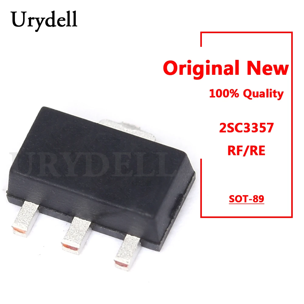 10pcs 2SC3357 RF RE Silicon NPN RF Transistor SOT 89 New and Original ...