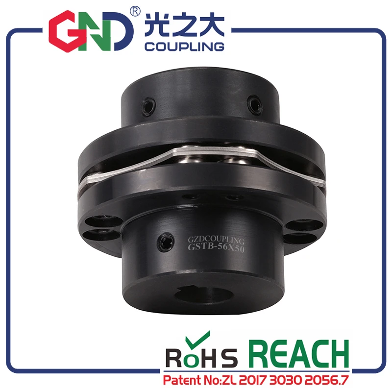 45# steel coupling coupler flexible 8 screws high rigidity steps single ...
