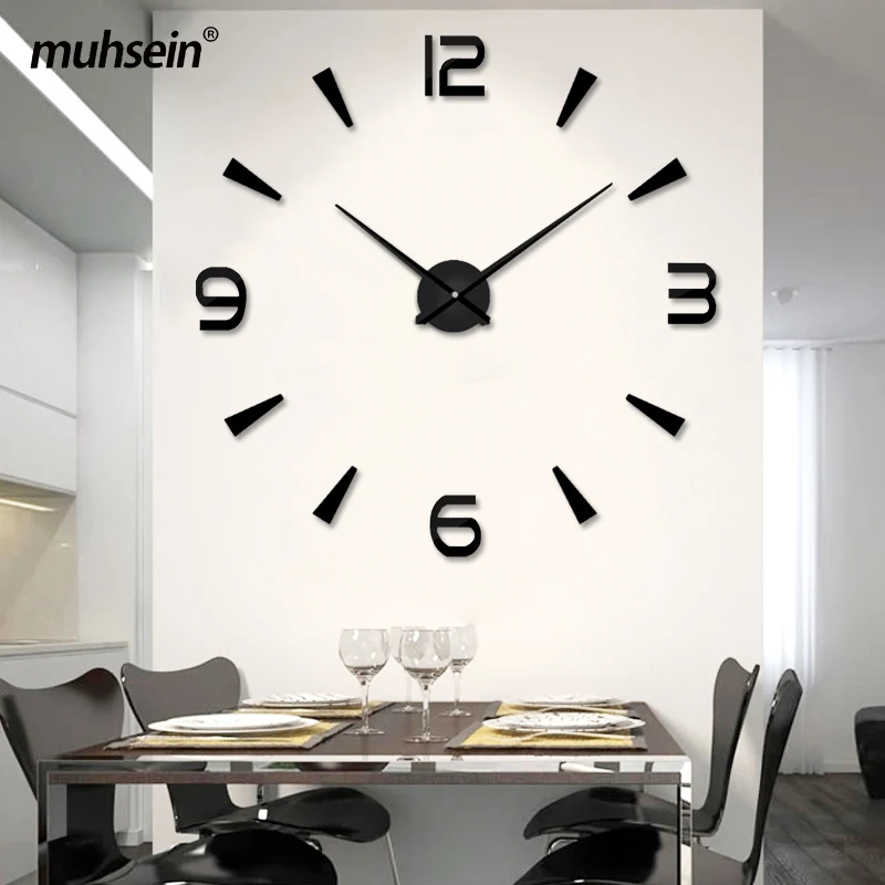 Muhsein-Reloj-de-pared-silencioso-3d-para-decoraci-n-del-hogar-cron ...
