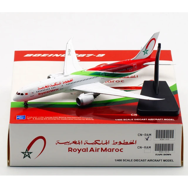 JC Wings Royal Air Maroc For Boeing B787-9 CN-RAM Flaps
