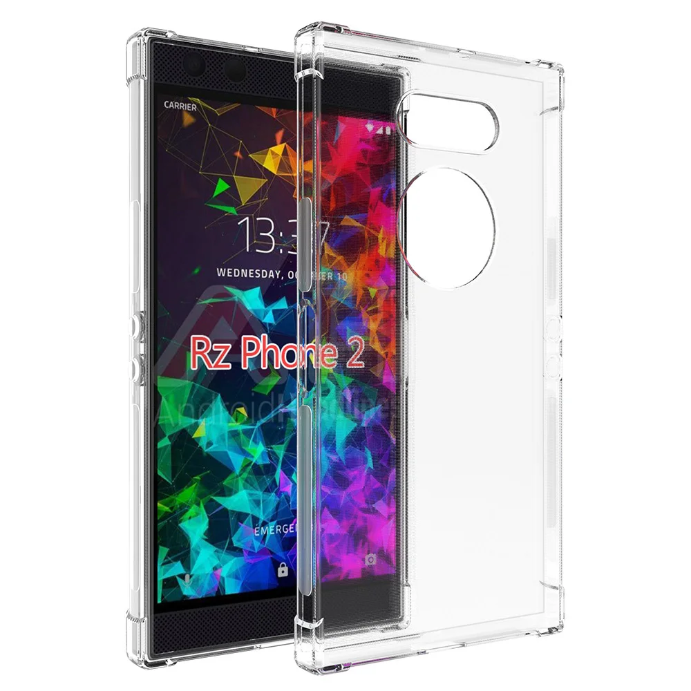 Funda para Razer Phone 2, carcasa transparente ultrafina de GEL TPU ...