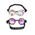 Florata Punk Gothic Goggles Different Lens Rainbow Edm Glasses Unisex ...