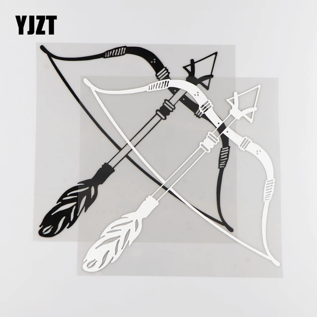 Compound Bow And Arrow Decal