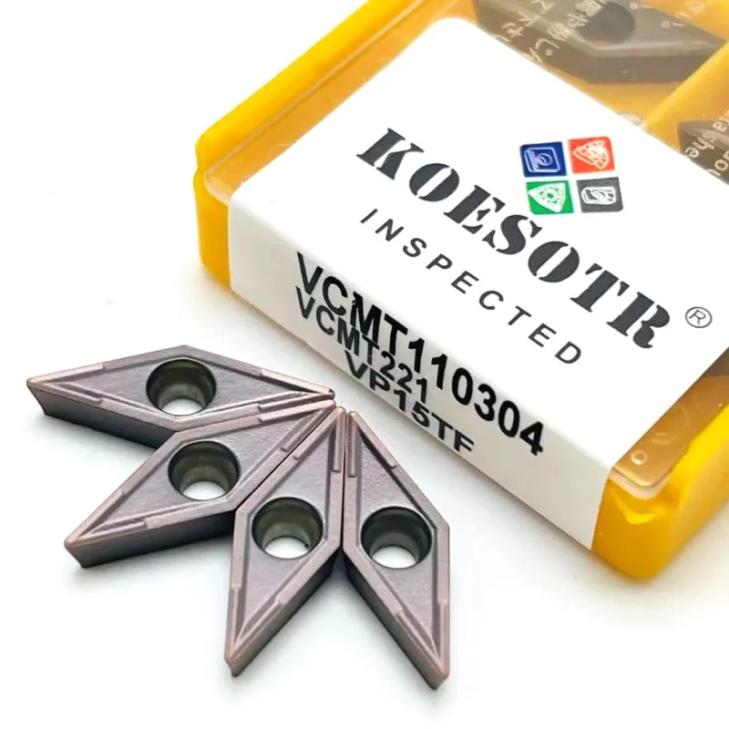 VCMT110304-VP15TF-VCMT110304-UE6020-US735-CNC-turning-insert-machine ...