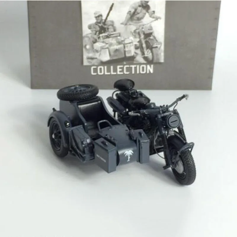 1/24 Scale World War Wwii 750 Alloy Motorcycle Car German Army Bmm R75 ...