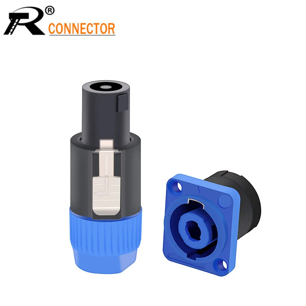 1pc 4Pin Professional Speaker Powercon Wire Connectors 4 Pole Plug ...