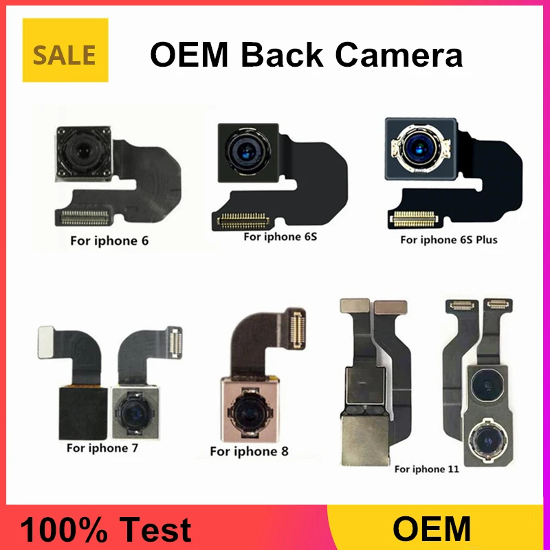 Tested-Back-Rear-Camera-For-iPhone-X-XR-XS-5S-SE-Back-Camera-Main ...