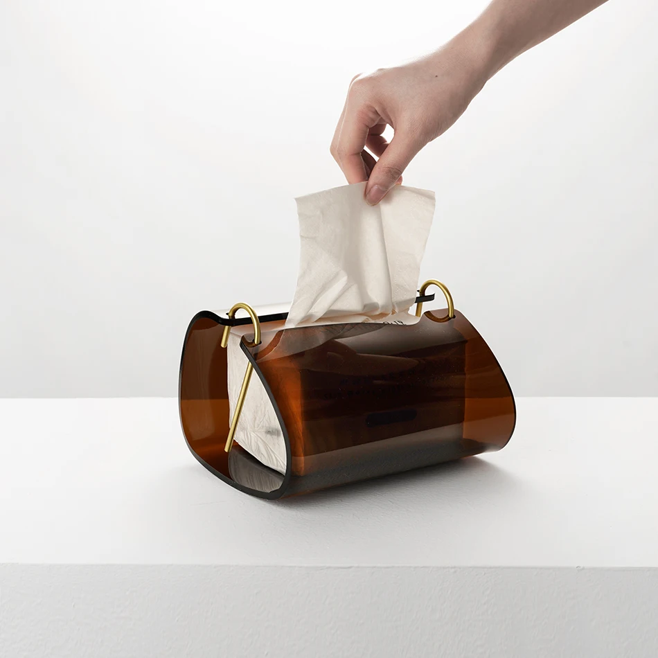 Original-Acrylic-Tissue-BoxPumping-Nordic-Modern-Fashion-Art-Simple ...