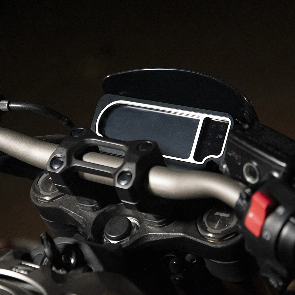 Motorcycle Speedometer Odometer Instrument Meter Cover Guard Frame For ...