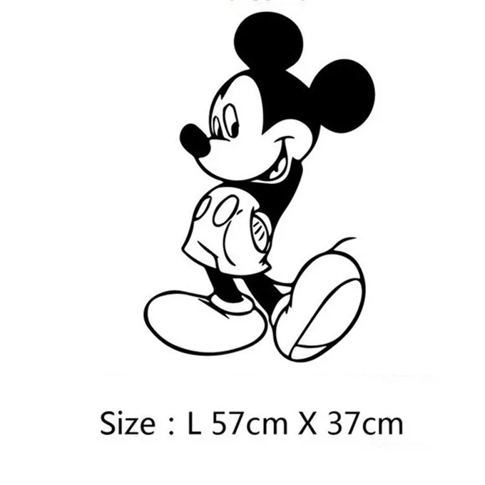 Mickey Head Silhouette Wallpaper