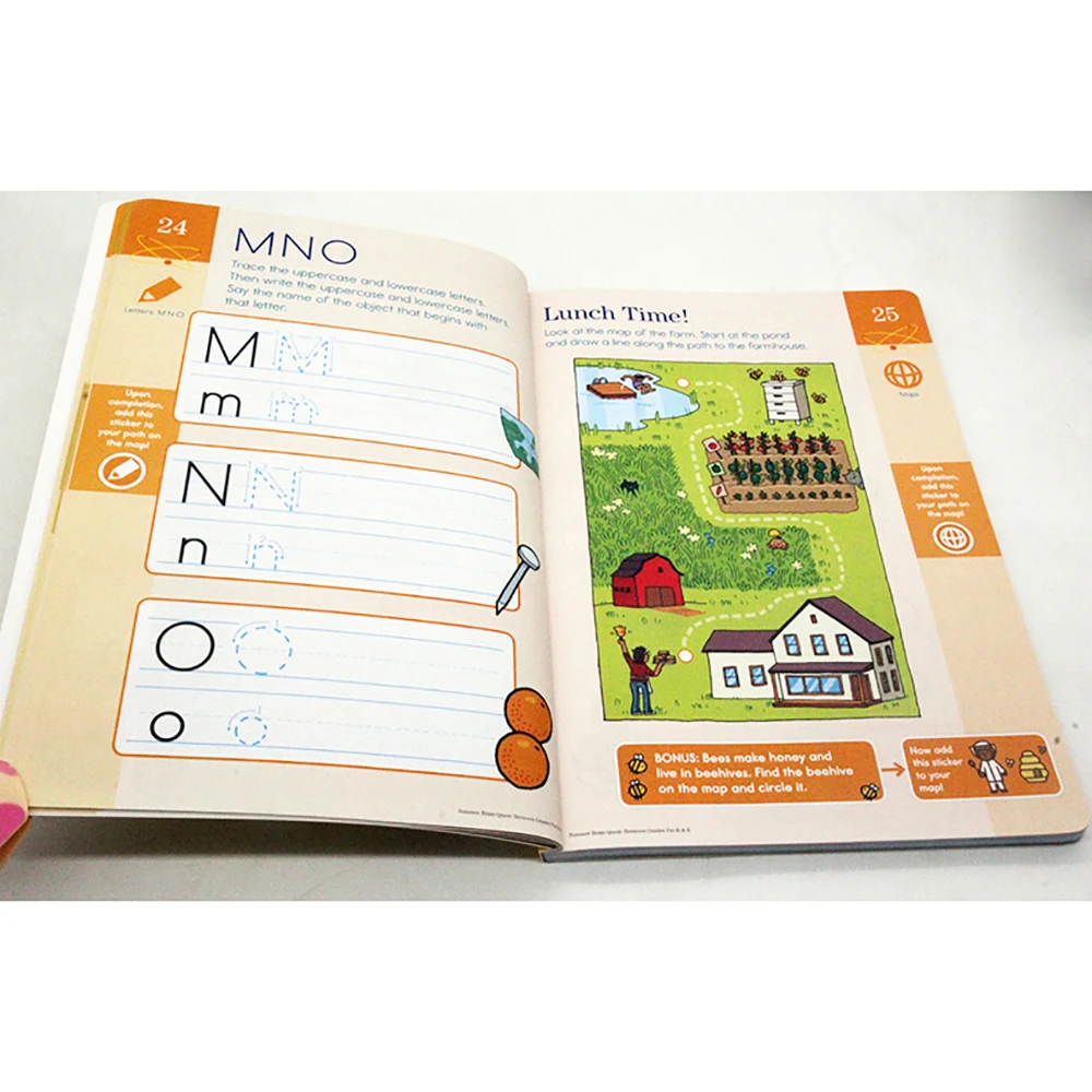 Brain Quest workbook kindergarten children puzzle workbook kindergarten ...