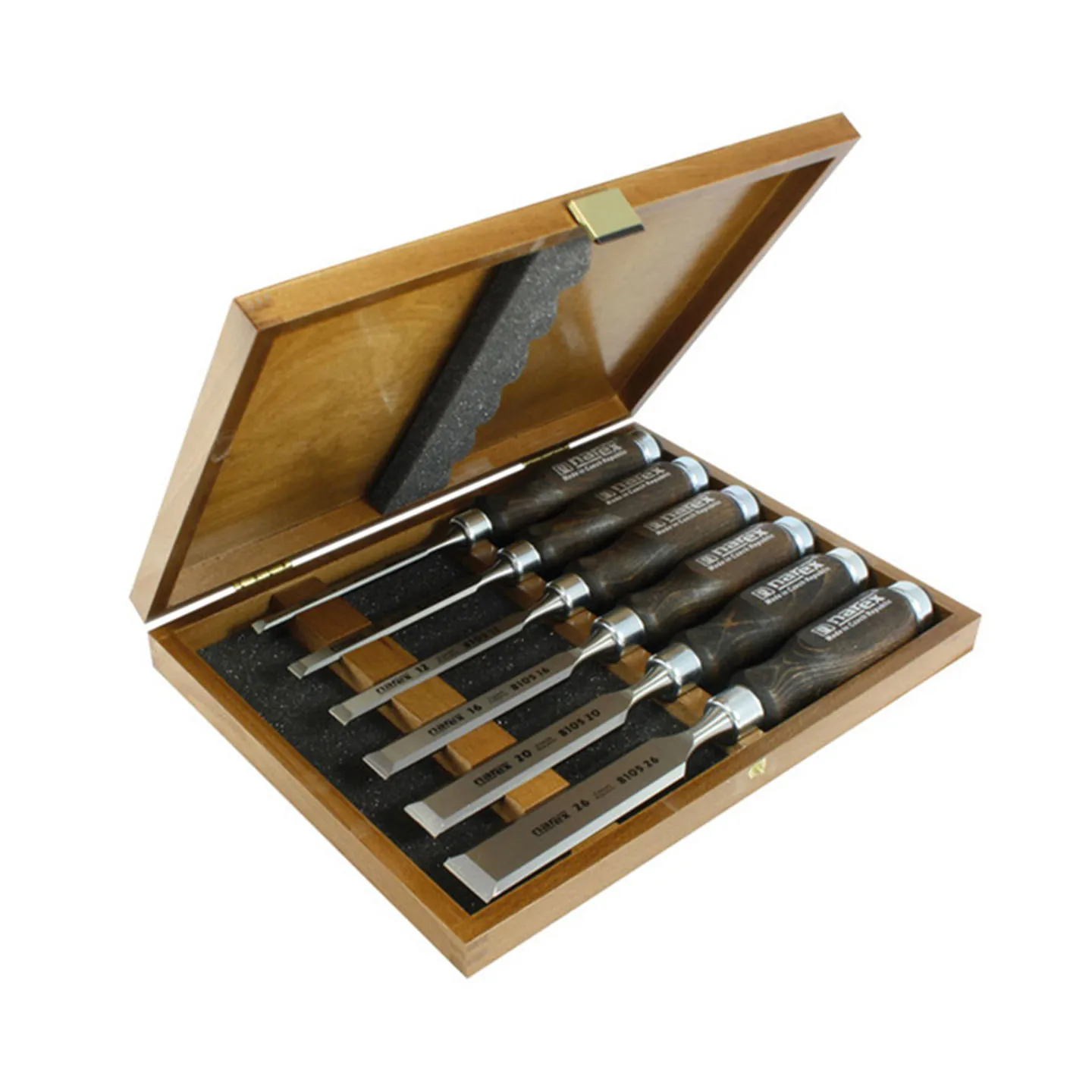 6pcs/set Narex 6-piece Chrome chisel MHeavy-duty beveled chisel set ...