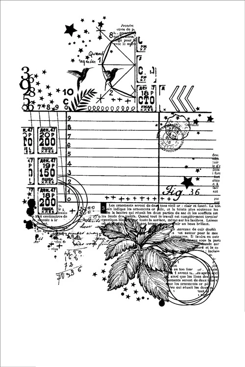 Word Background Transparent Clear Silicone Stamp/seal For Diy Scrapbook ...