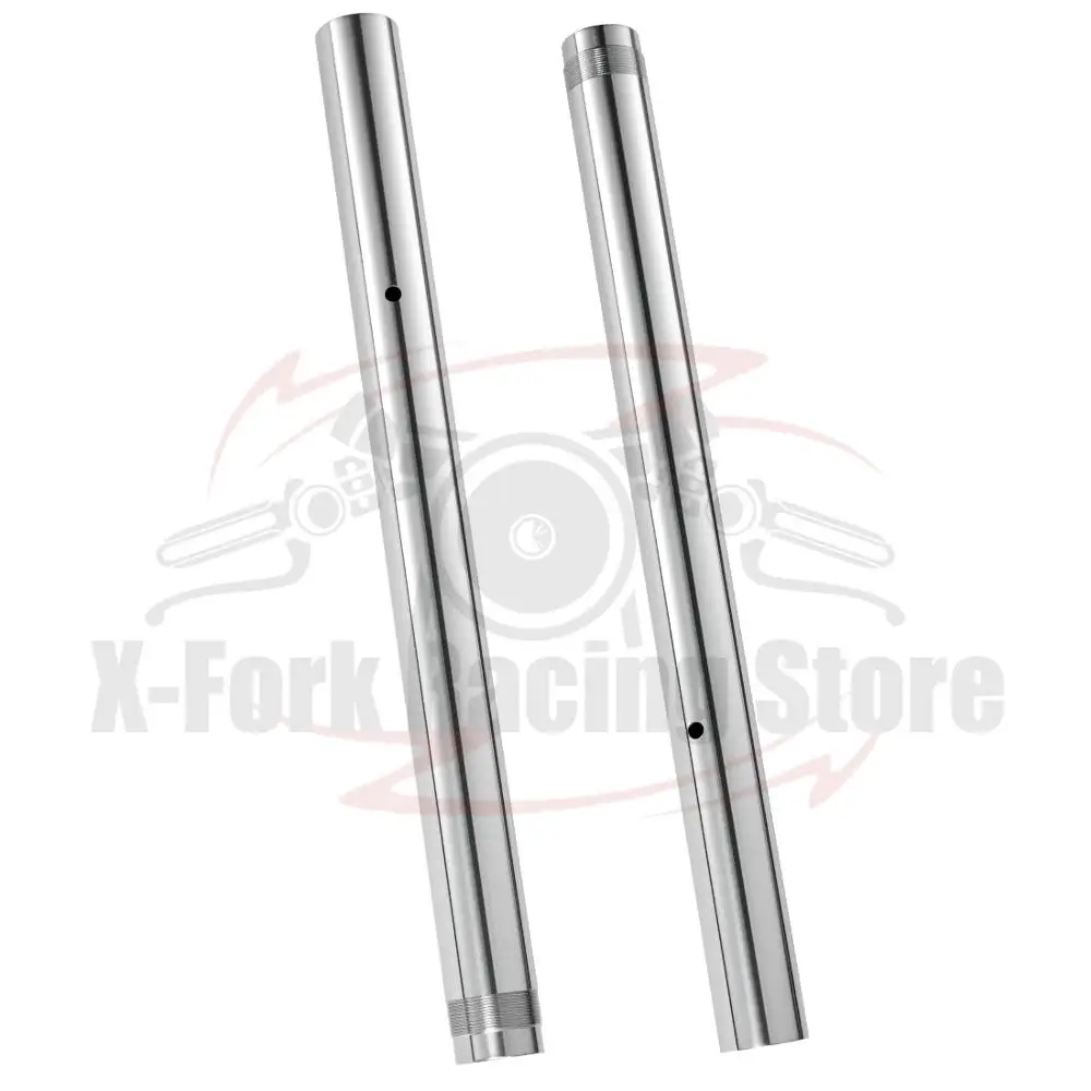 Front Fork Pipes Inner Tubes Silver Pair For Suzuki GSXR1000 2003-2004 ...