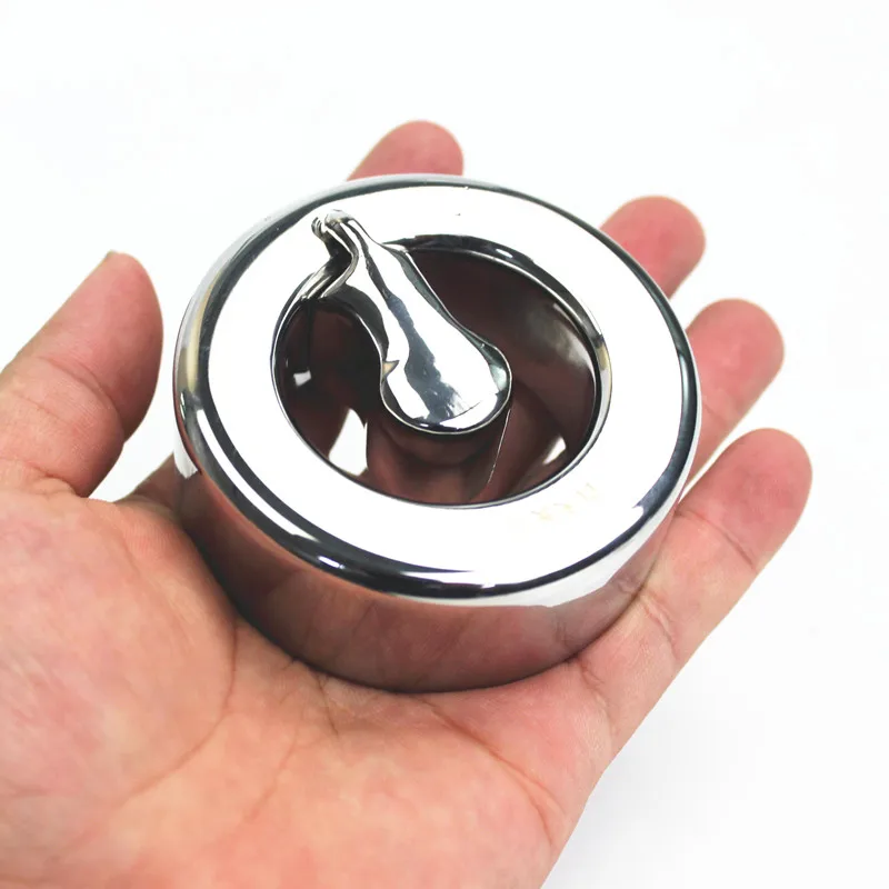 11-Sizes-Male-Scrotum-Pendant-Stainless-Steel-Testis-Bondage-Lock-Ring ...