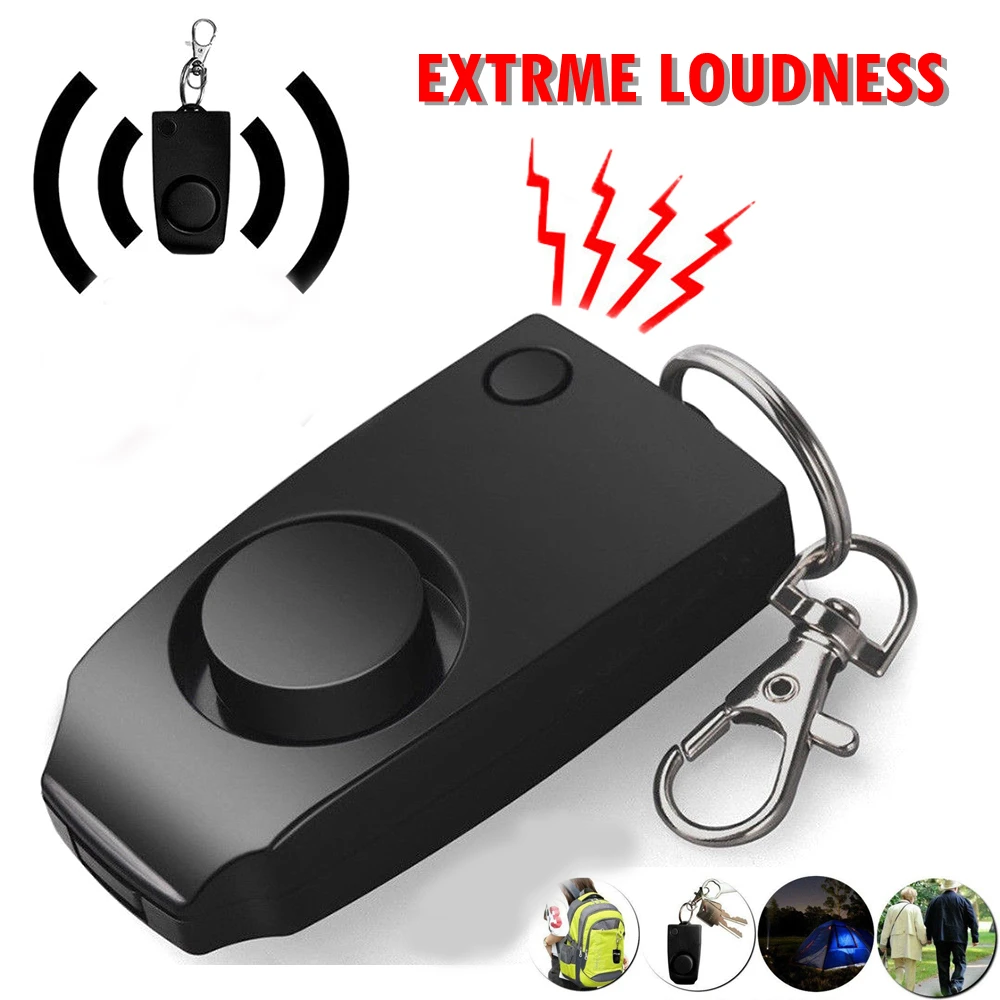 Loud-Keychain-Emergency-Alarm-Alarm-130dB-Women-Security-Protect-Attack ...