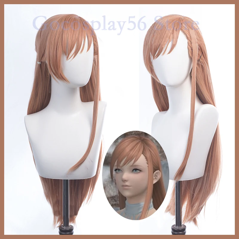 Ff14 Ryne Wig Crossroads Final Fantasy Xiv Cosplay Wig 70cm Long ...
