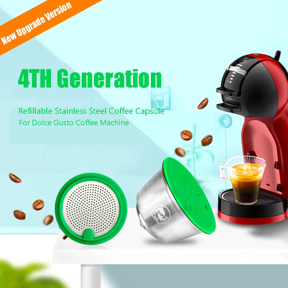 New Upgrade 4TH Generation Coffee Capsule For Dolce Gusto Coffee ...