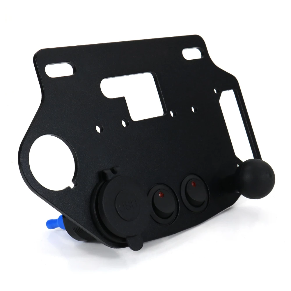 Auxiliary Shelf USB Motorcycle Dash Panel Aftermarket Fit For Suzuki ...