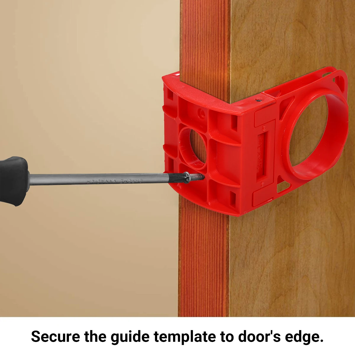 Lock-Installation-Kit-with-Guide-Template-for-Wood-Doors-Adjustable ...