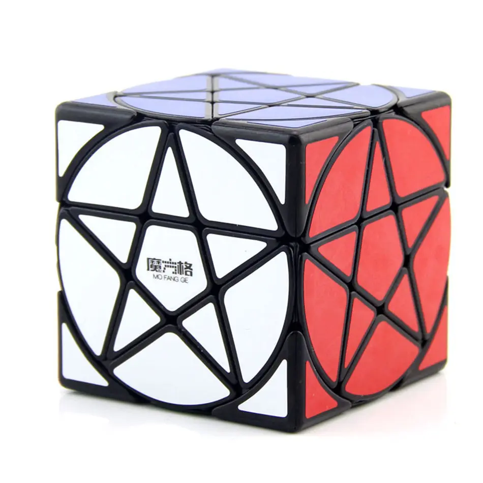 Qiyi Mofangge Pentacle Cube Strange-shape Magic Cube Black/stickerless ...