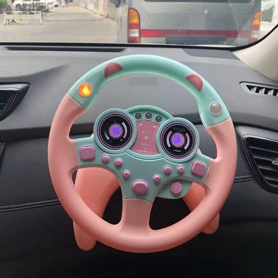 Toy Car Wheel Kids Baby Interactive Toys Children Steering Wheel With ...