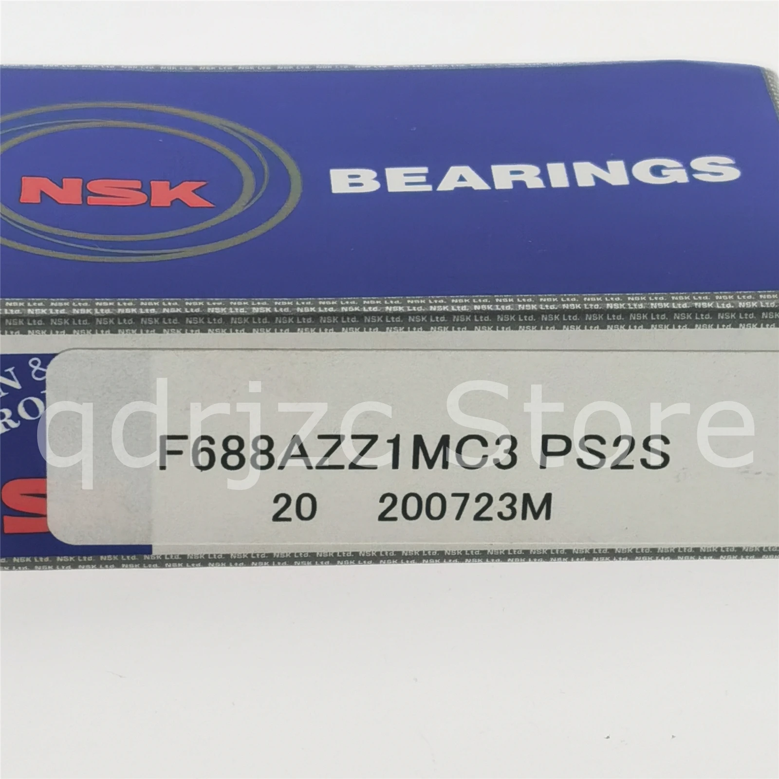 (10個) nsk kt-ミニチュアベアリングF688AZZ1MC3 F688AZ F688ZZ 8ミリメートル × 16ミリメートル × 5 ...