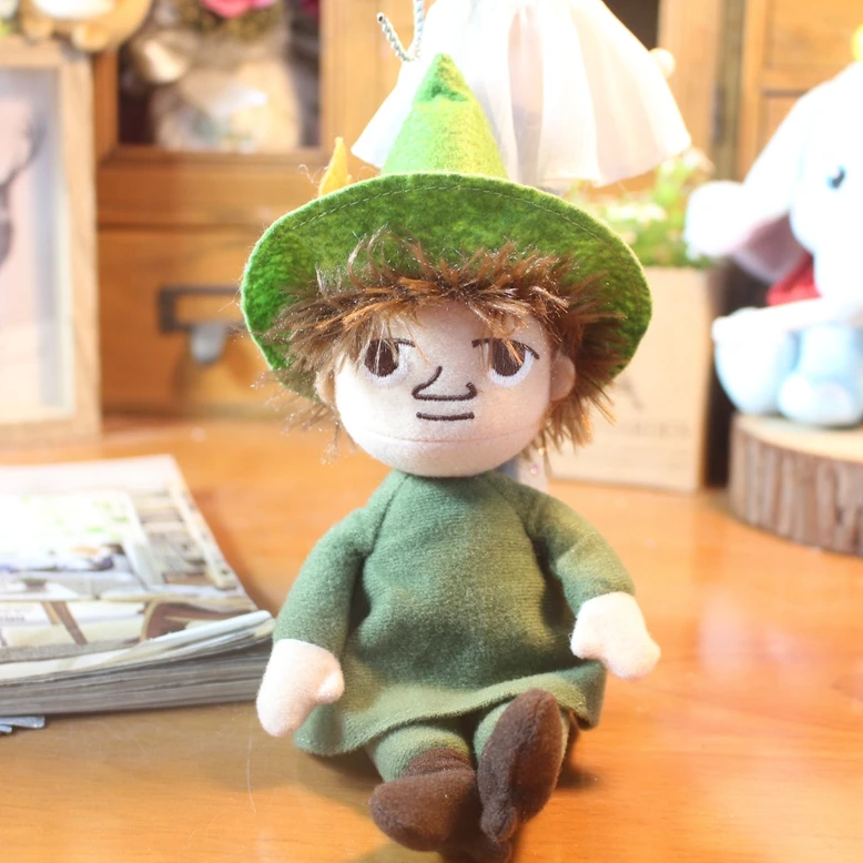 Anime Snufkin Sitting Position Plush Toy - KawaiiMerch.com
