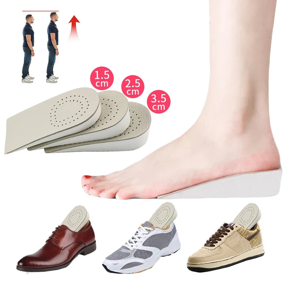 Invisible-Height-Increased-Insoles-for-Men-Women-Elevator-Shoes-Inserts ...