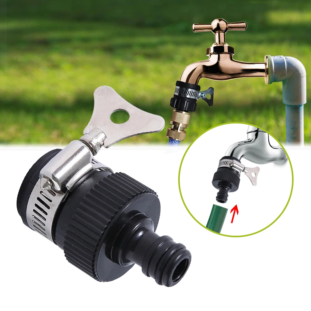 Tap-Connector-Adapter-Garden-Kitchen-Water-Hose-Pipe-Joiner-Fitting ...