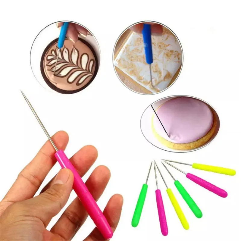 Cookies Needle Biscuit Scriber Diy Fondant Biscuit Decoration Icing ...