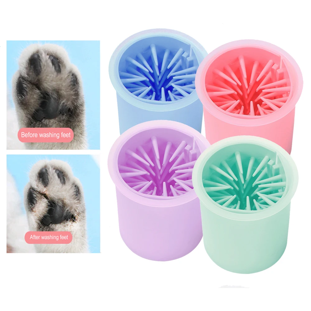 Dog-Cat-Paw-Cleaner-Cup-Portable-Pet-Foot-Washer-Puppy-Kitten-Dirty-Paw ...