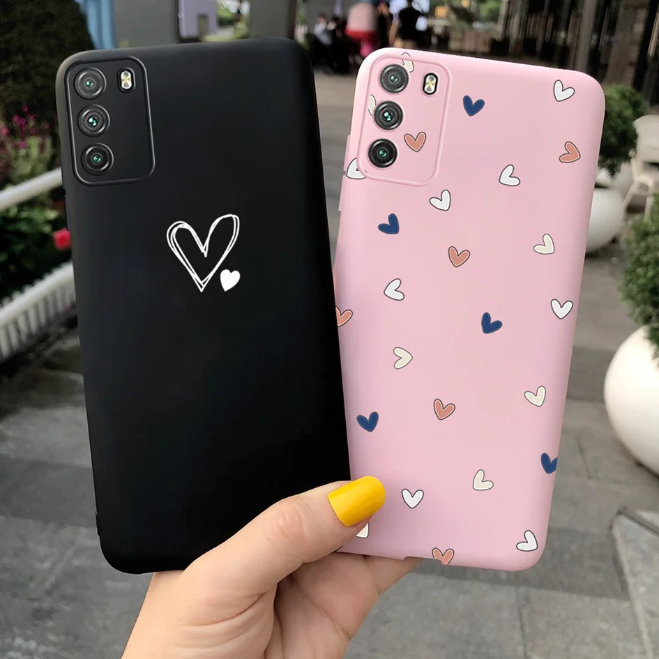 For-Xiaomi-Poco-M3-Case-2020-New-Popular-Soft-Silicone-Painted-Cover ...