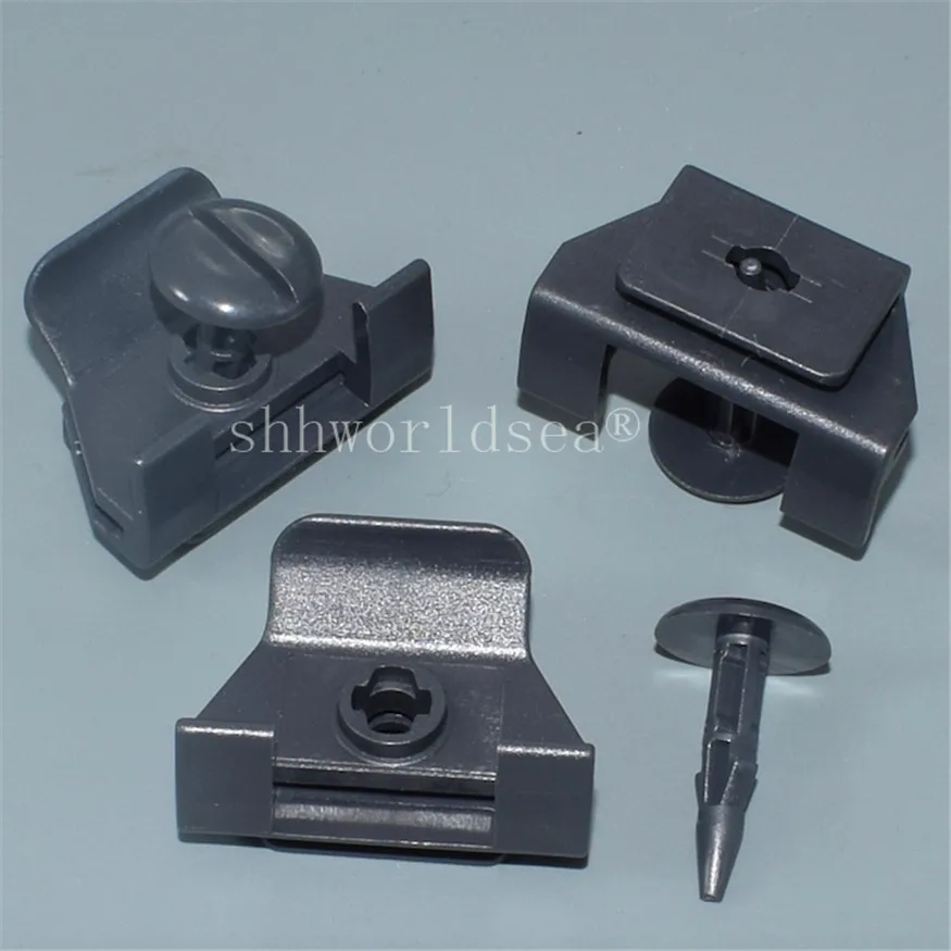 자동차 고정 패스너 앞 범퍼 고정 클립 펜더 리테이너 검정색 패스너, 도요타용, 100 53879 538790R010 ...