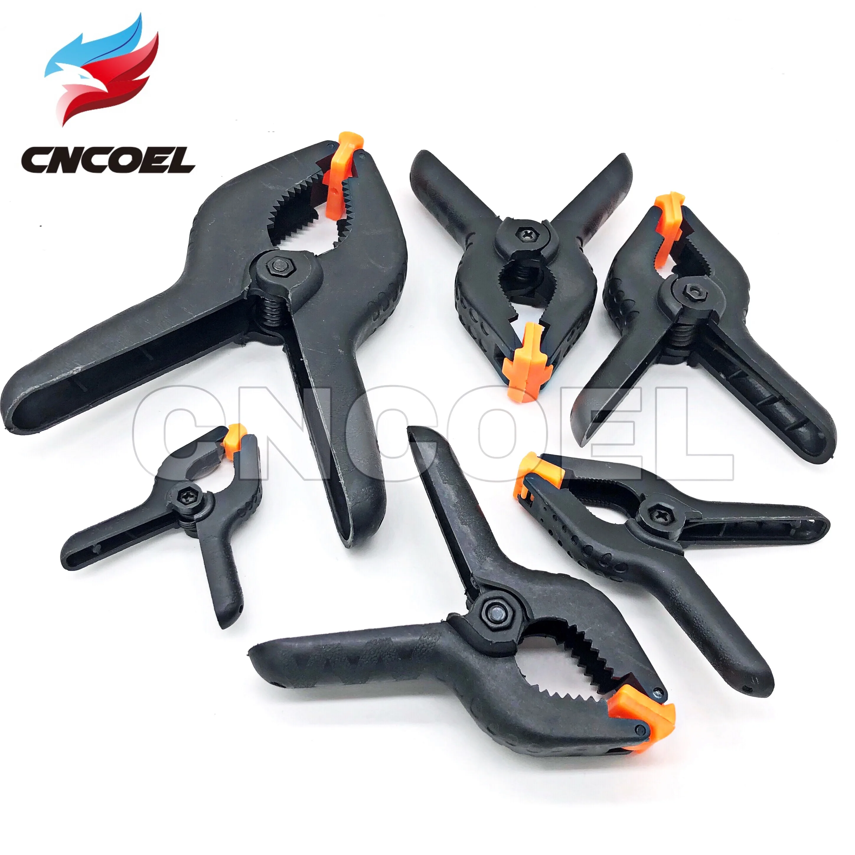 Woodworking-Spring-Clamps-2-3-4-4-5-6-9-inch-DIY-Tools-Plastic-Nylon ...