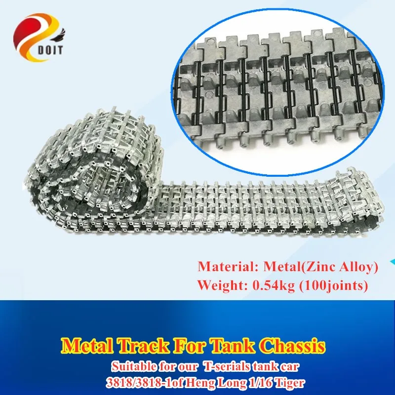 Metal Tracks Caterpillar Crawler Chain For 3818/3818-1 Rc Tank Parts ...