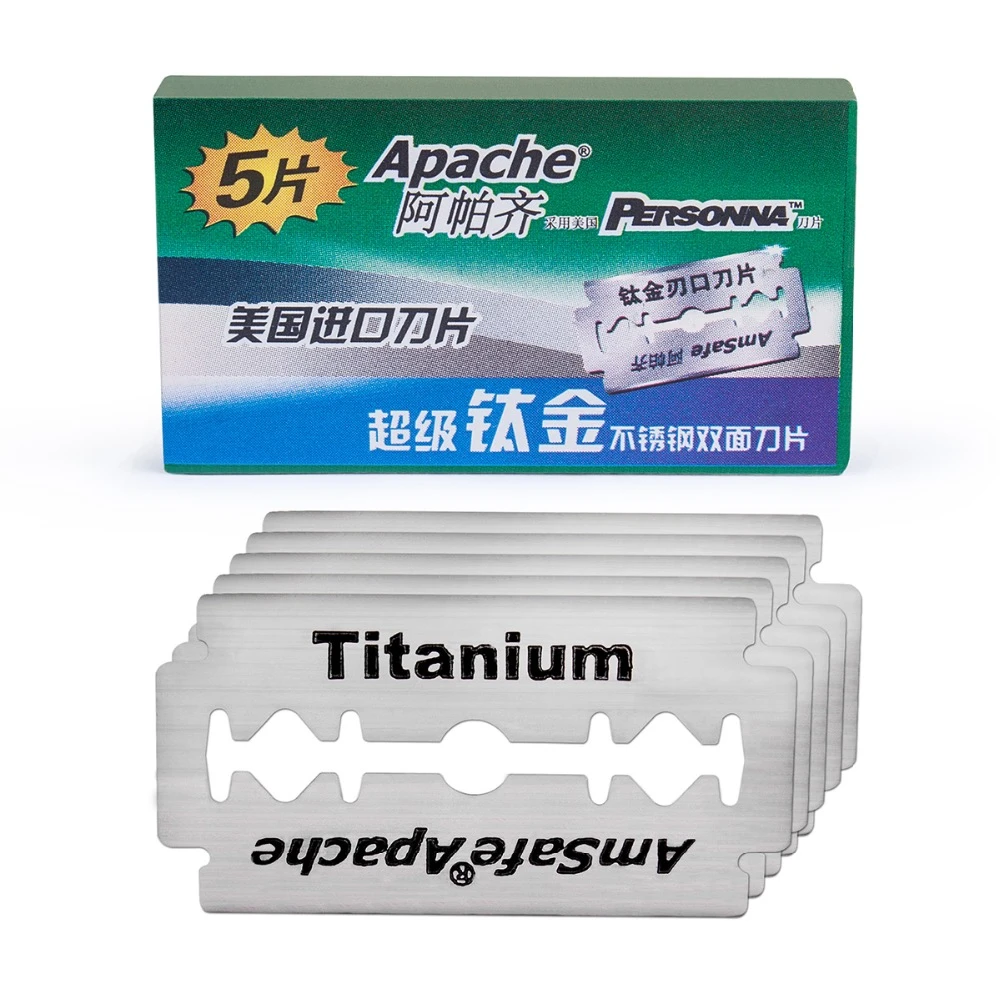 Apache Double Edge Safety Razor Blade Classic Safety Razor Blade ...