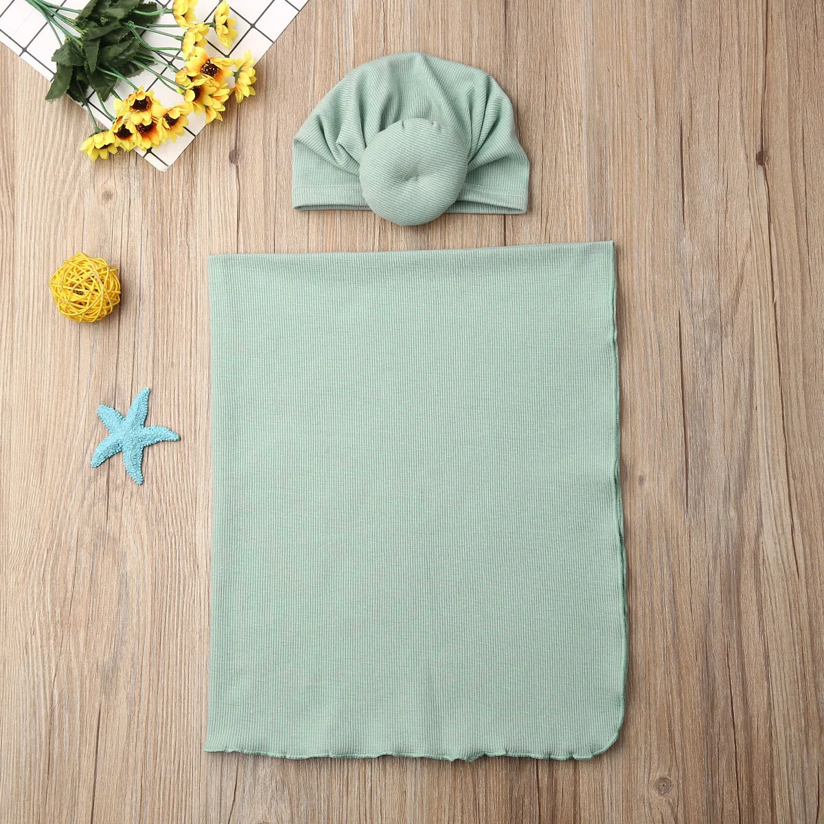 Pudcoco Newborn Baby Boy Girl Clothes Solid Color Soft Swaddle Muslin ...