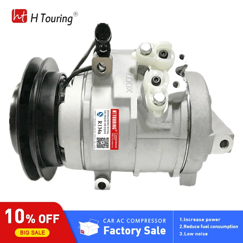 For Denso 10s17c Ac Compressor For Mitsubishi Pajero Shogun 7813a085 ...