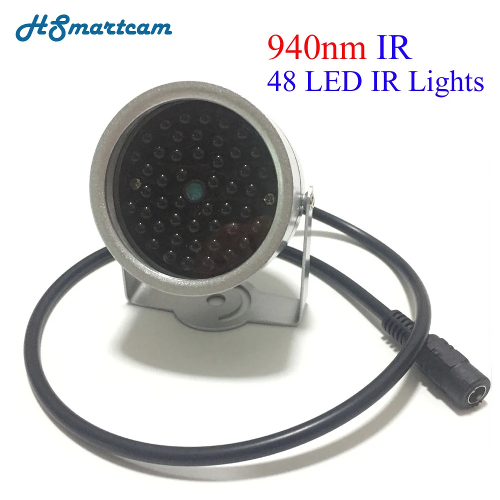New Invisible illuminator 940NM infrared 60 Degree 48 LED IR Lights for CCTV Security 940nm IR ...