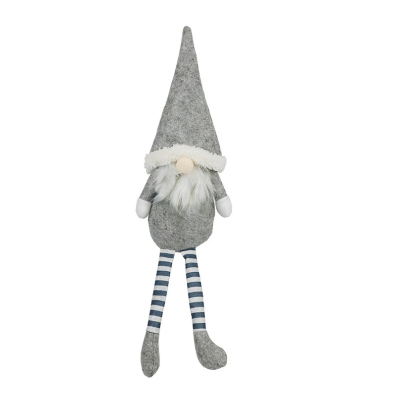 Подарок на год Санта Клаус лось рождественские украшения длинная