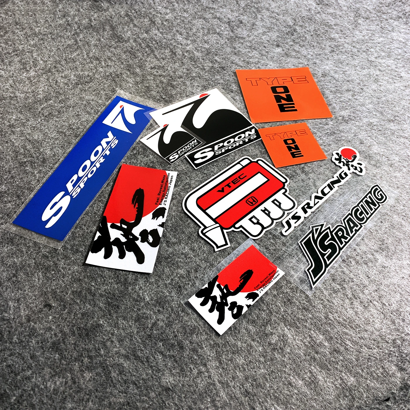 Spoon Sports Typeone J's Racing Vtec Emblem Badge Decal Stickers ...